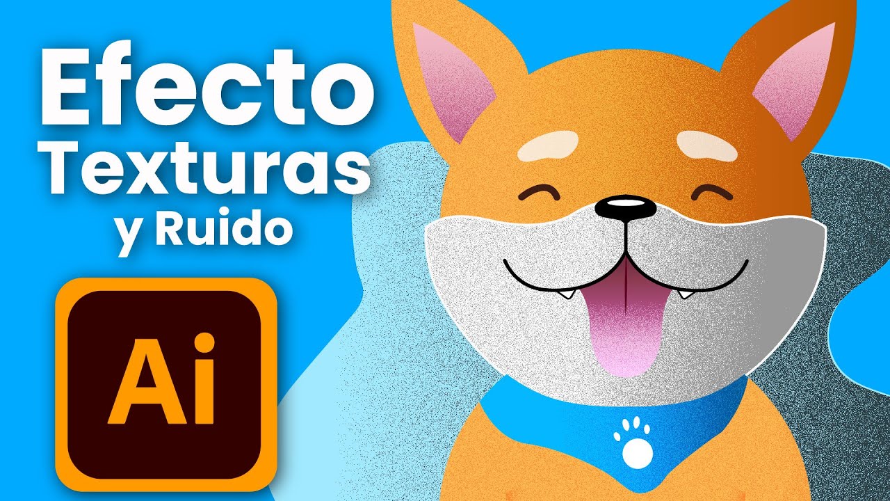 Diseño con TEXTURAS GRANULADAS en Illustrator: Cómo agregar profundidad ...