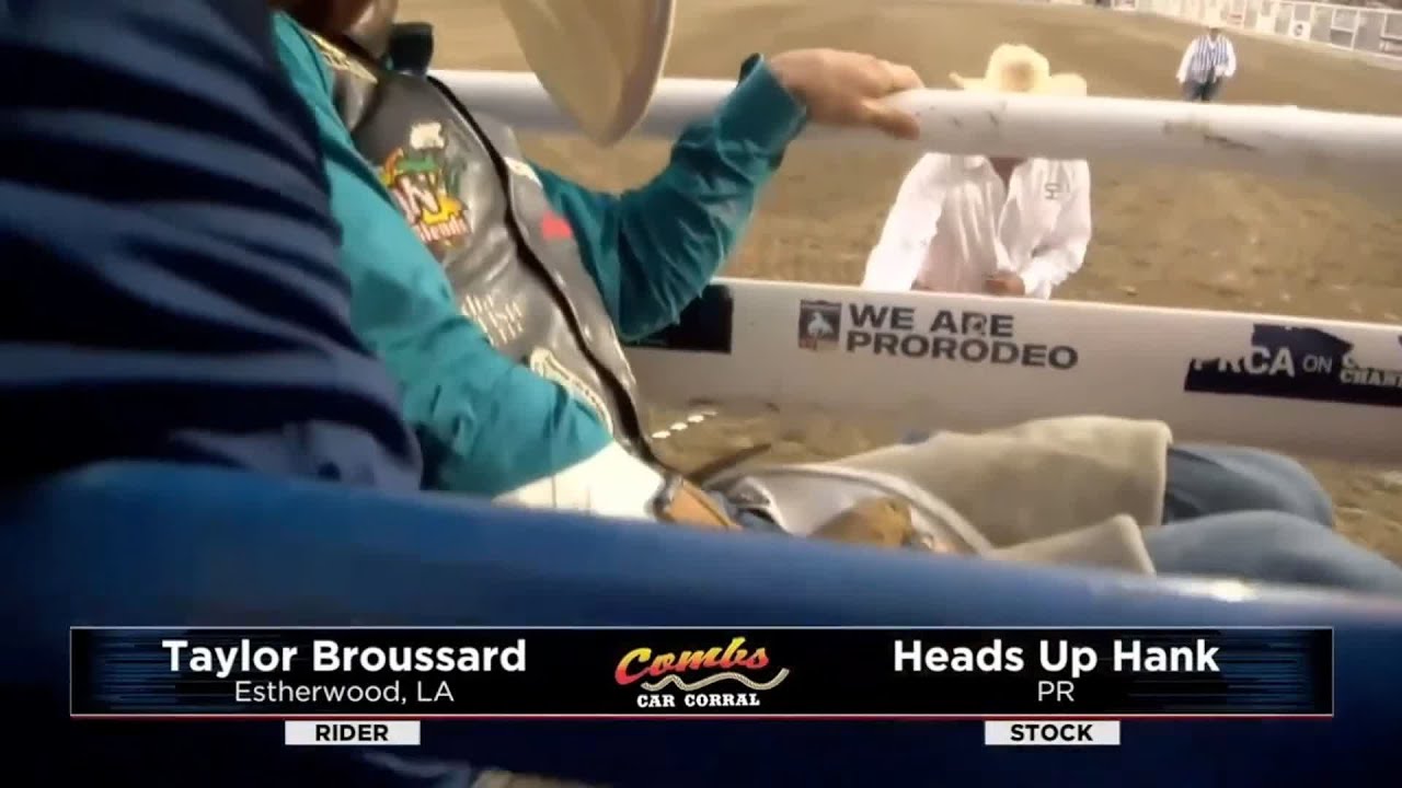 Taylor Broussard | 2023 Caldwell Night Rodeo - YouTube