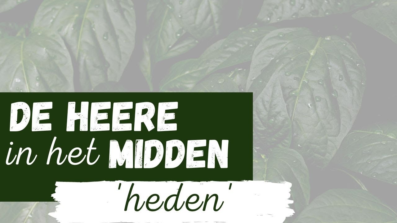 In het midden ... heden - YouTube