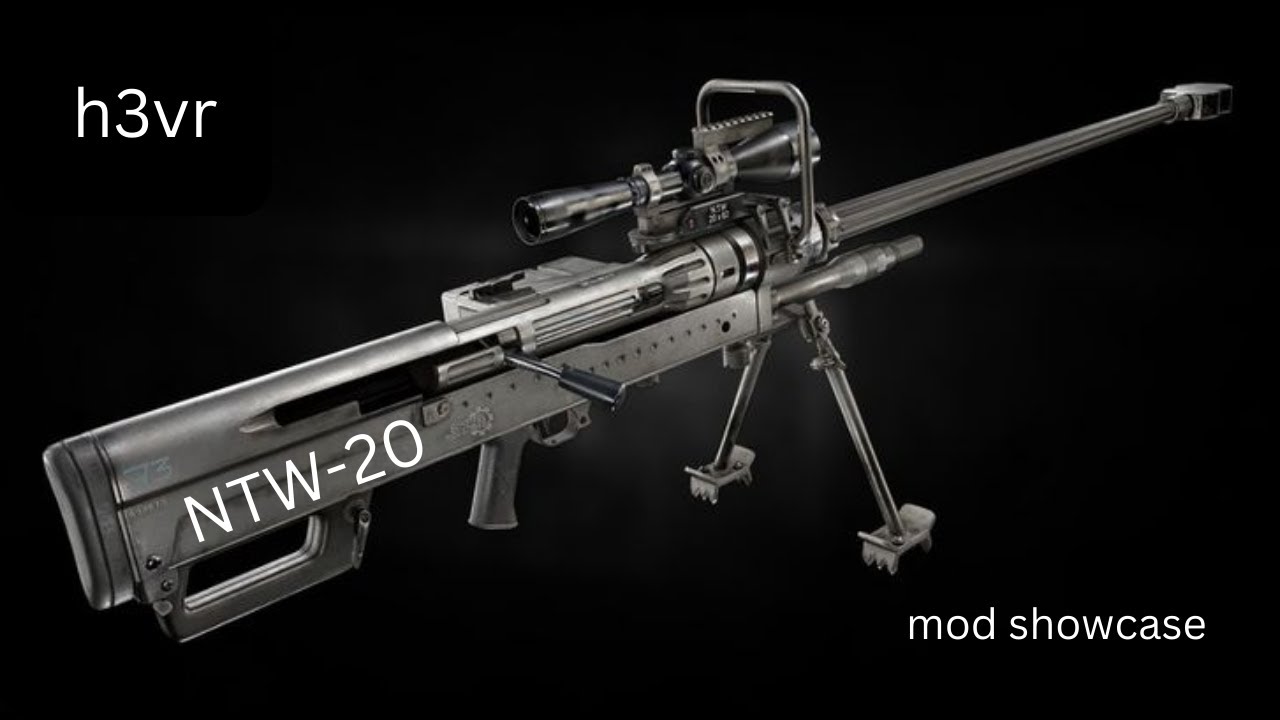 h3vr NTW-20 mod showcase - YouTube