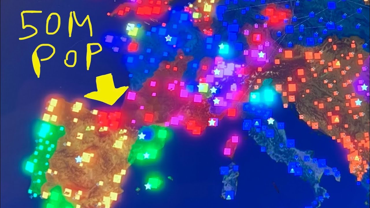 Rise of Nations Cursed Populations (Year 2295) - YouTube