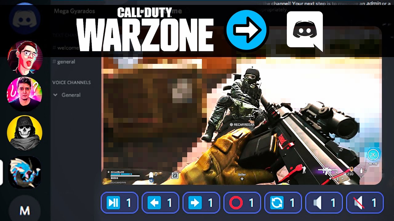 HICE Un WARZONE para DISCORD (Funciona) - YouTube