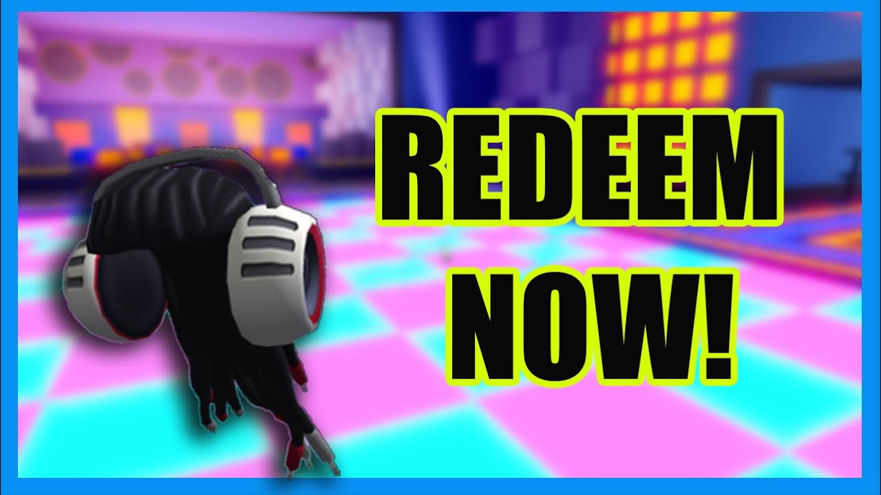 Limited-edition Digital DJ Hat Free Codes, All From Roblox! REAL CODES ...