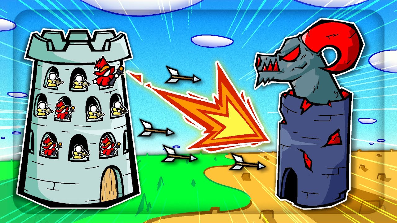 Destroying the EVIL TOWERS in Grow Castle - YouTube