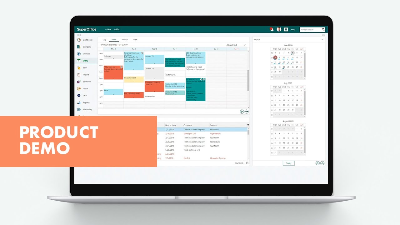SuperOffice diary - How to manage your tasks and optimize your schedule ...