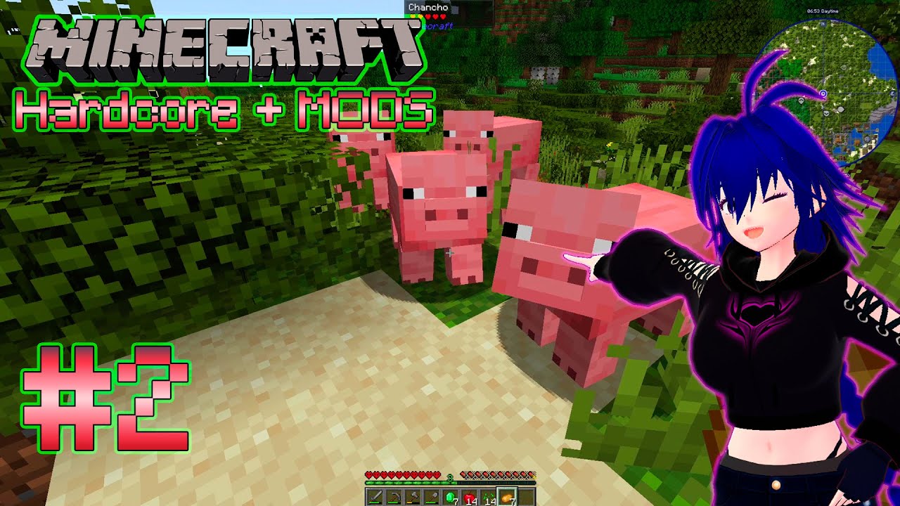Hacemos los corrales para los animales | #2 | Minecraft HARDCORE +MODS ...