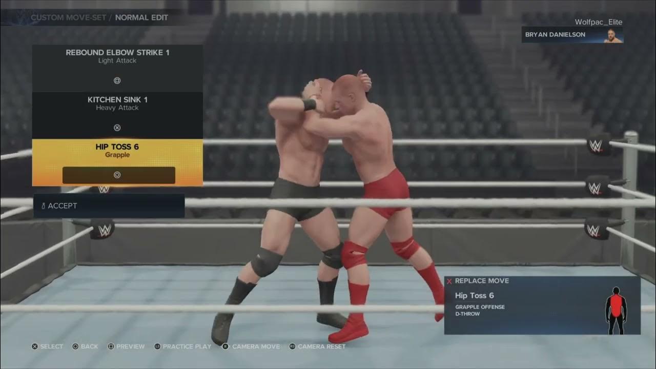 WWE 2K23 | Bryan Danielson Updated Moveset + Base Superstar Settings - YouTube