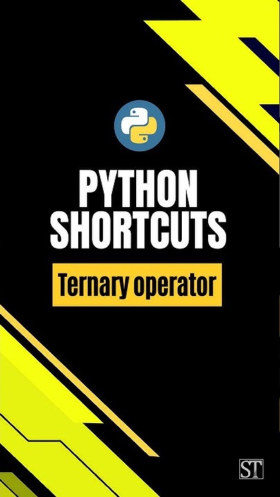 Python Shortcuts - Ternary Operator #python #ternaryoperator # ...