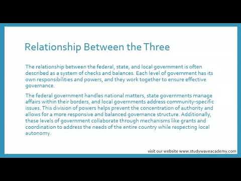 Understanding the Power Structure: Federal, State, and Local Government ...