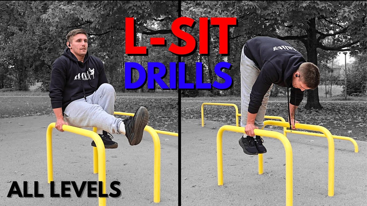 L-Sit Drills | How to Train and Master the L-Sit - YouTube