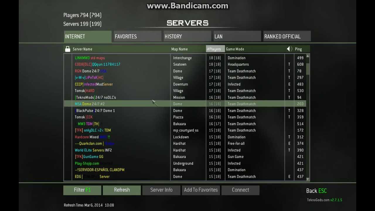 Master Servers