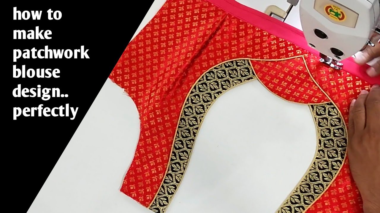 Designer Blouse Design Cutting And Stitching Back Neck Blouse Designs ...