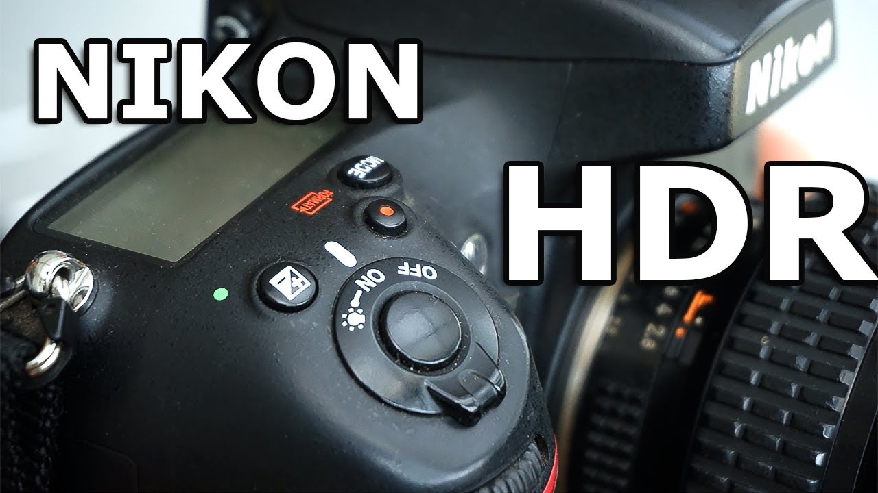 Nikon D800, D810, D810E, D850 HDR mode - YouTube