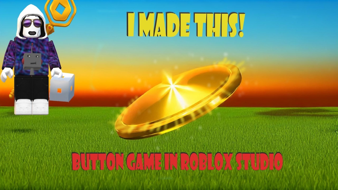 I made MY OWN --Button Game-- in Roblox Studios! - YouTube