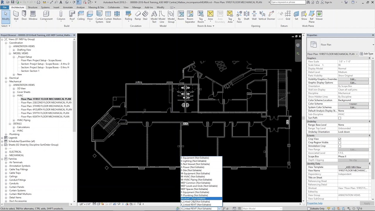 #3. Revit Training: Worksets - YouTube