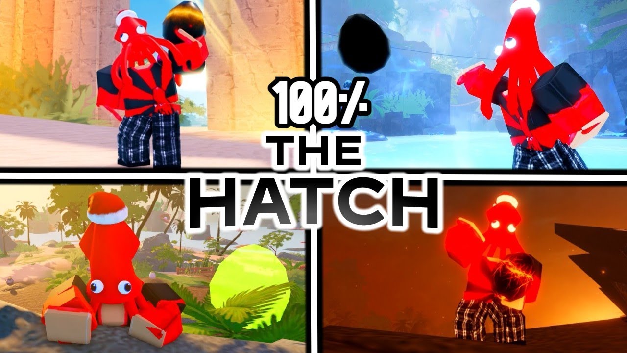 The Hatch Event: ALL 100/100 Eggs Collected - [All Cutscenes & Final ...