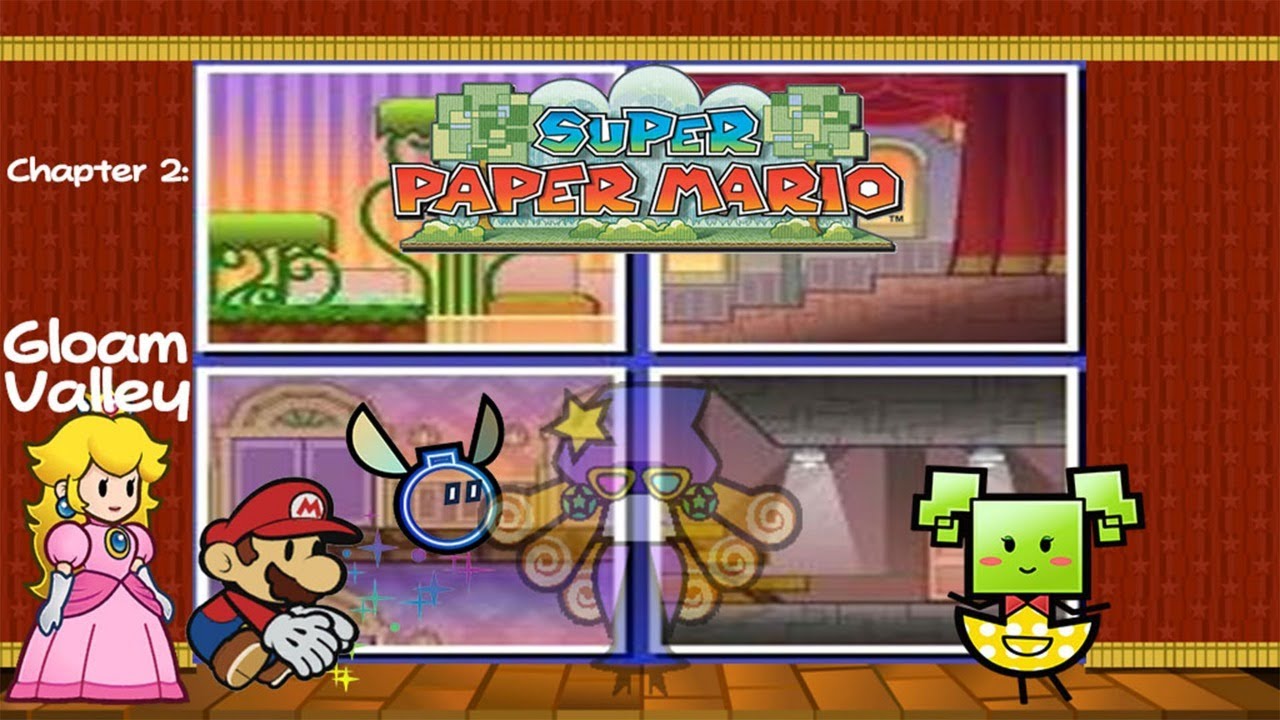 Super Paper Mario Stream #3 - Gloam Valley - YouTube