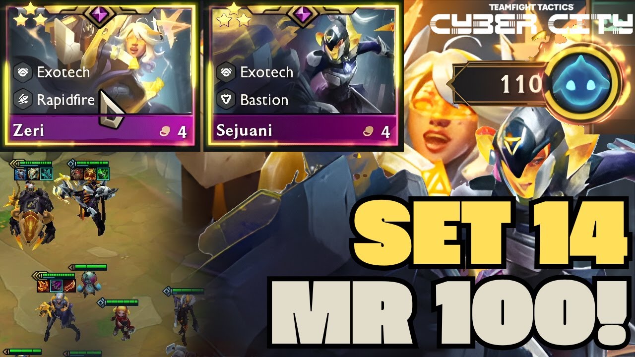 MY FIRST EVER MR 100! IN THE NEW SET 14 W/⭐⭐⭐ ZERI & SEJUANI | CYBER ...