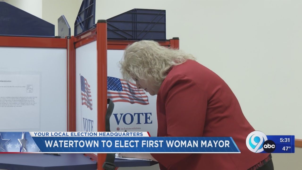 Watertown to elect first woman mayor - YouTube