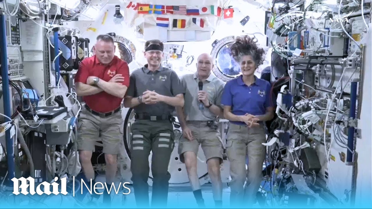 Stranded NASA astronauts stuck on International Space Station say they ...