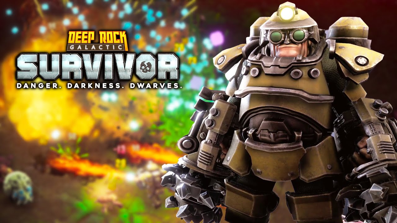 The DRILLER is so much FUN in Deep Rock Galactic: Survivor! - YouTube