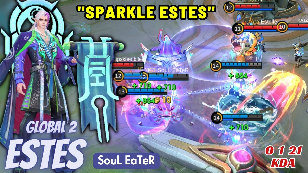 "SPARKLE Estes" New ALLSTAR 2024 Skin - Top 2 Global Estes by "SouL ...