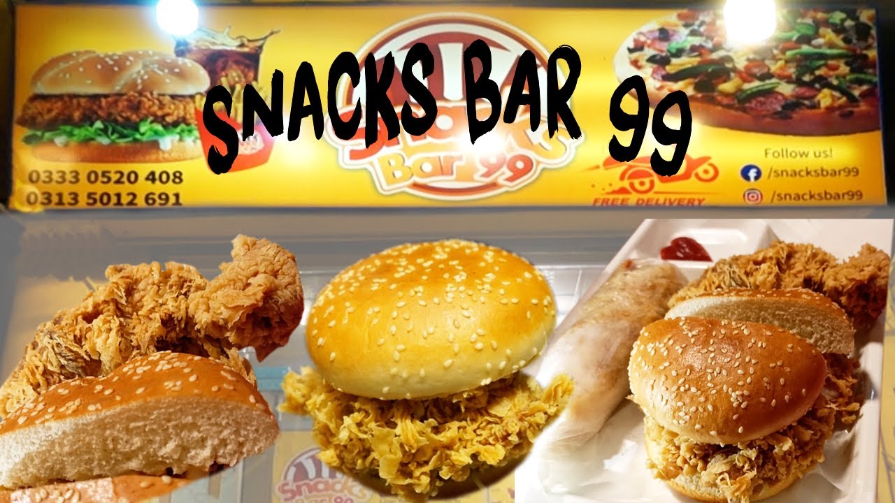 Snacks Bar 99 In Rawalpindi / Gillani Vlogs / Food Vlog - YouTube