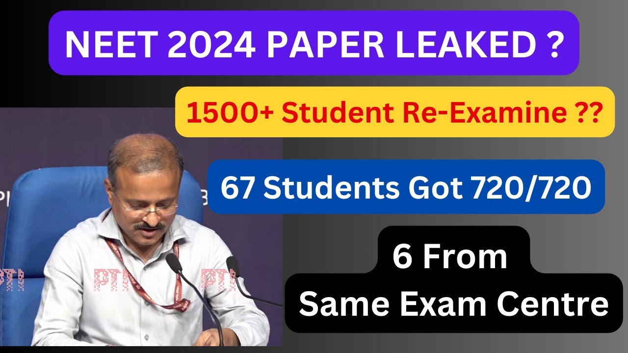 NEET 2024 Answer Key Out | NEET OMR Sheet Release 2024 | NTA Press ...