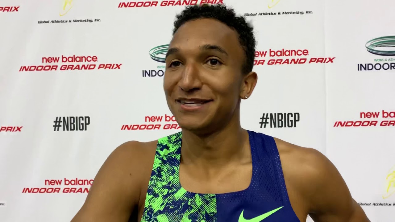 Donavan Brazier wants to keep winning and piling up medals - YouTube
