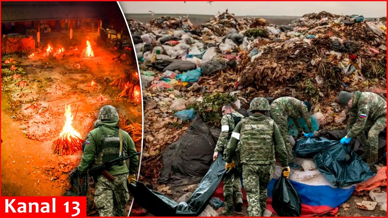 Russia to cremate its 240 soldiers' b**ies every day in St. Petersburg ...