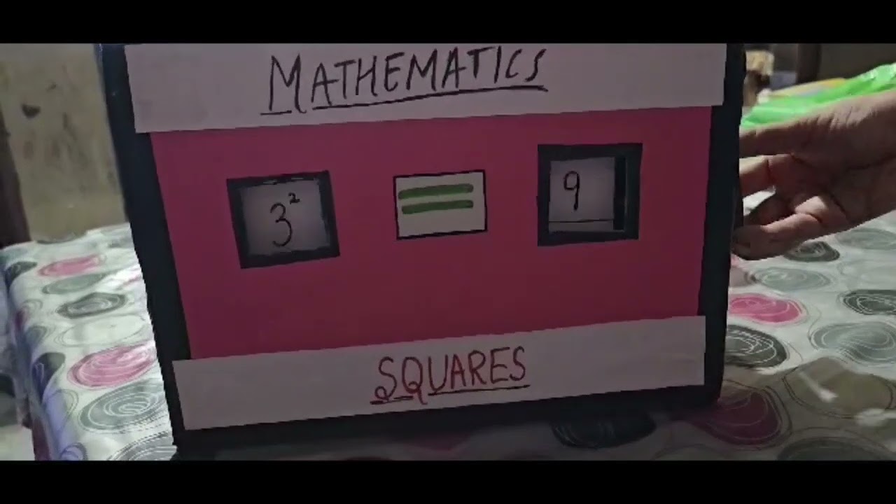 Mathematics Square Model. - YouTube