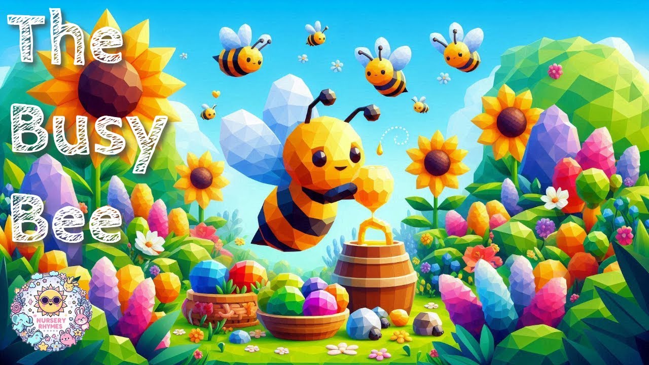 The Busy Bee Song + MORE nursery rhymes & Kids Songs - YouTube