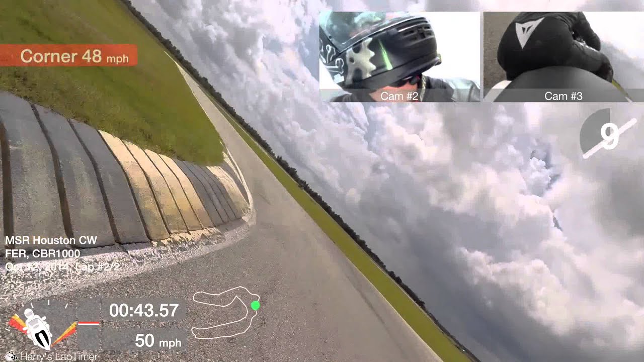 Ferv's Track Day at MSRH CW w Harry's Laptimer - YouTube