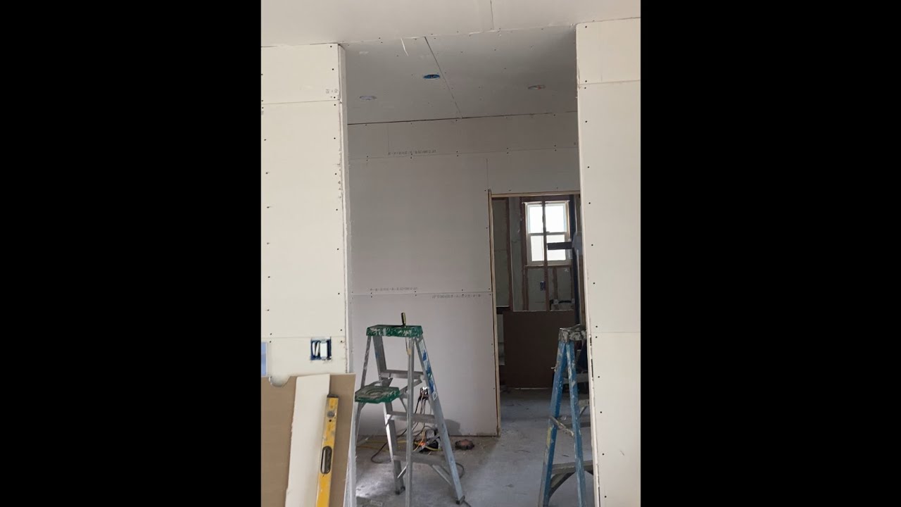 Drywall Installation Part 2 - THE ADU PROGRESS EXPERIENCE - YouTube