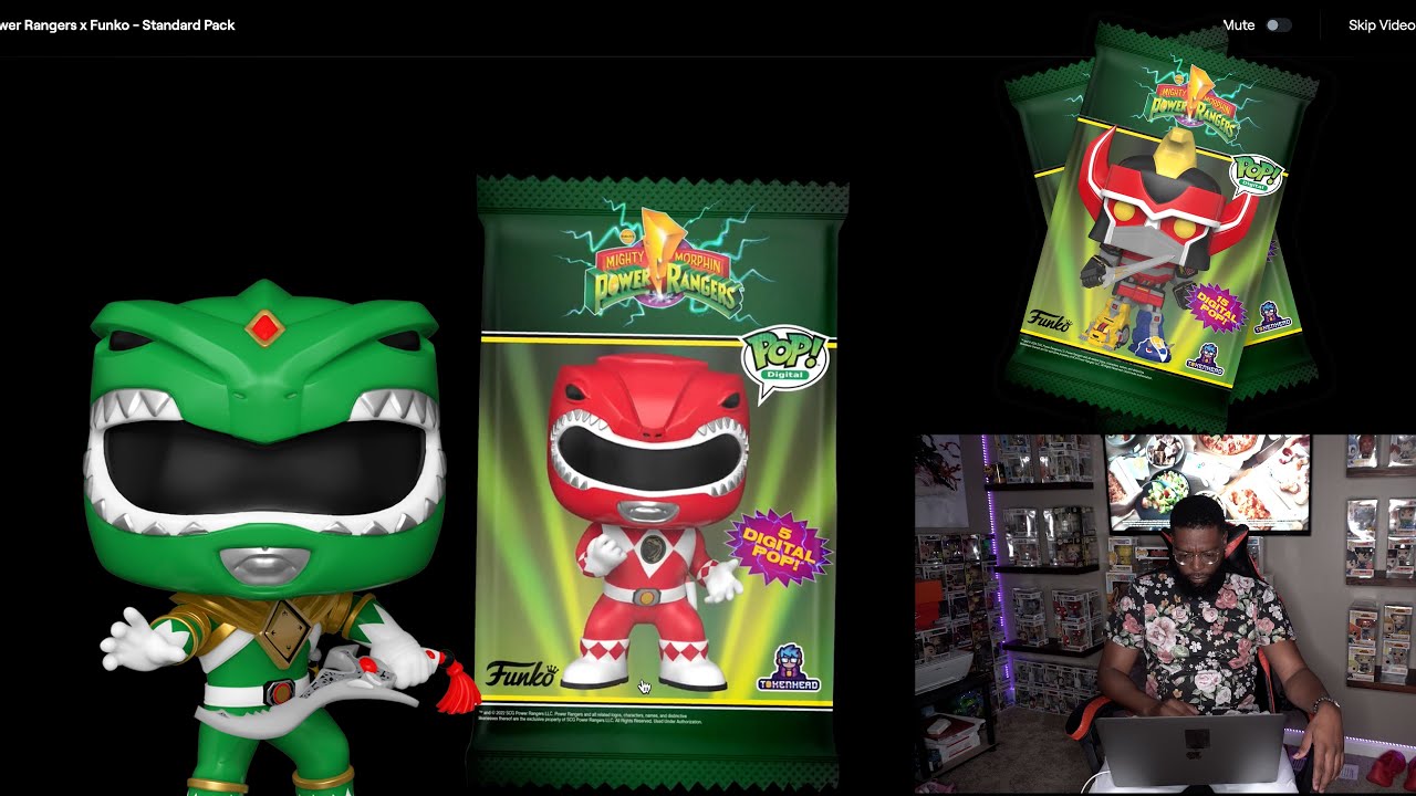 Power Ranger x Funko NFT Pack Opening - YouTube