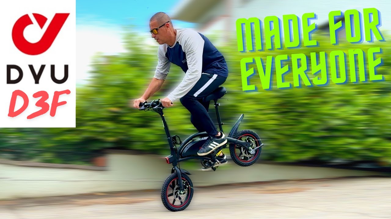 DYU D3F - THE LIGHTEST AND MOST FUN EBIKE - FULL TEST - 4K - YouTube