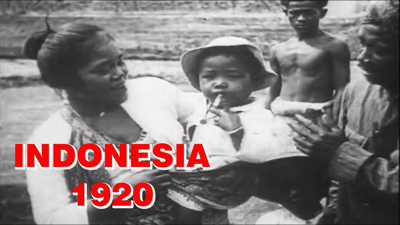[ rekaman langka ] INDONESIA sebelum merdeka tahun 1920 - YouTube