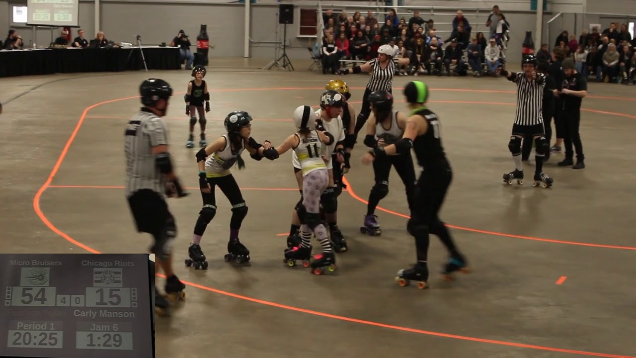 Micro Bruisers vs Chicago Riot 2-9-19 - YouTube