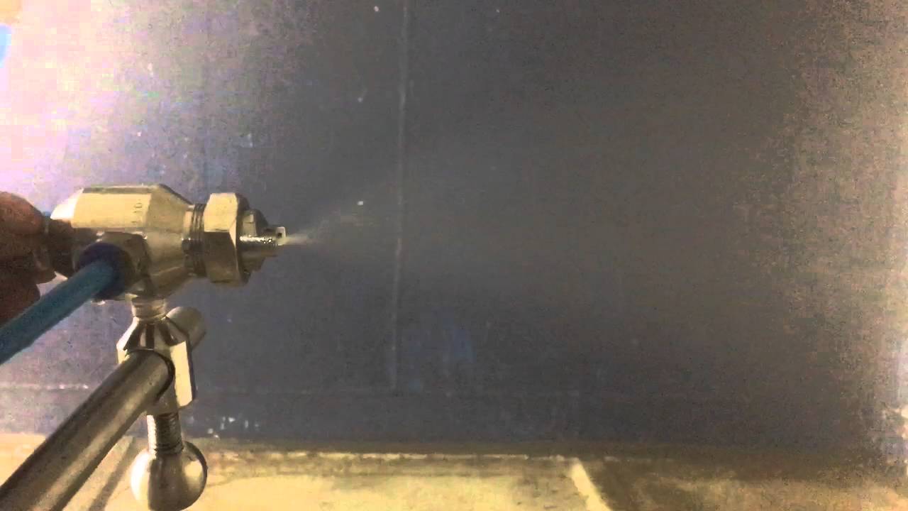 AIR ATOMIZING SPRAY GUN - YouTube