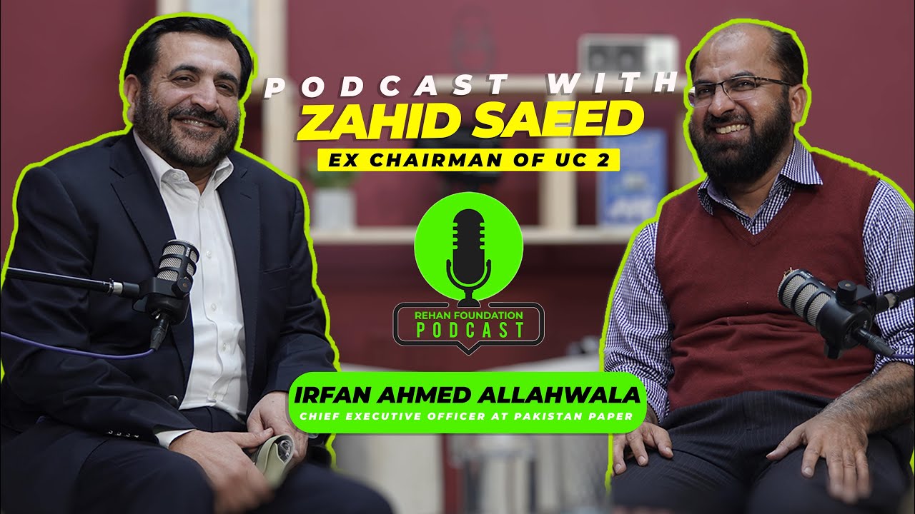 Podcast With Zahid Saeed ( Nazim at Karachi Union Council ) Host Irfan ...