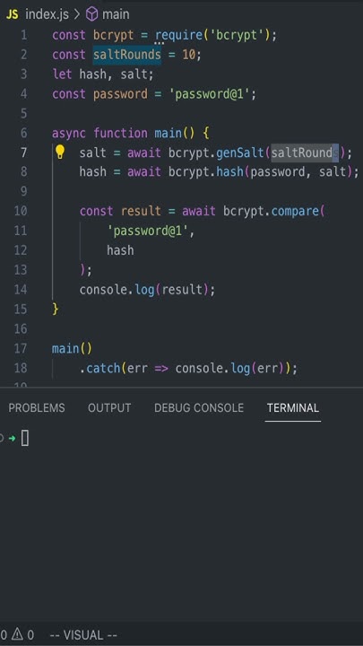 Create Password Hash Nodejs Coding Coders Code Javascript