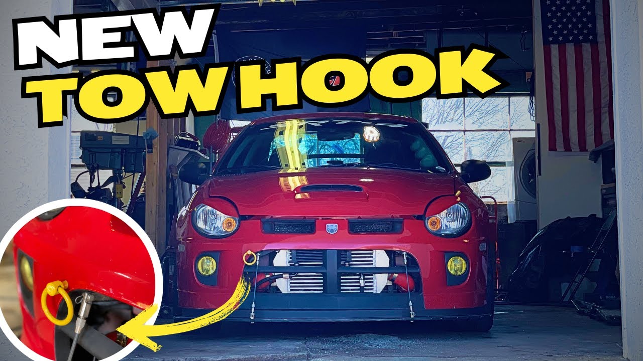 Building A Tow Hook For My Race Car - YouTube