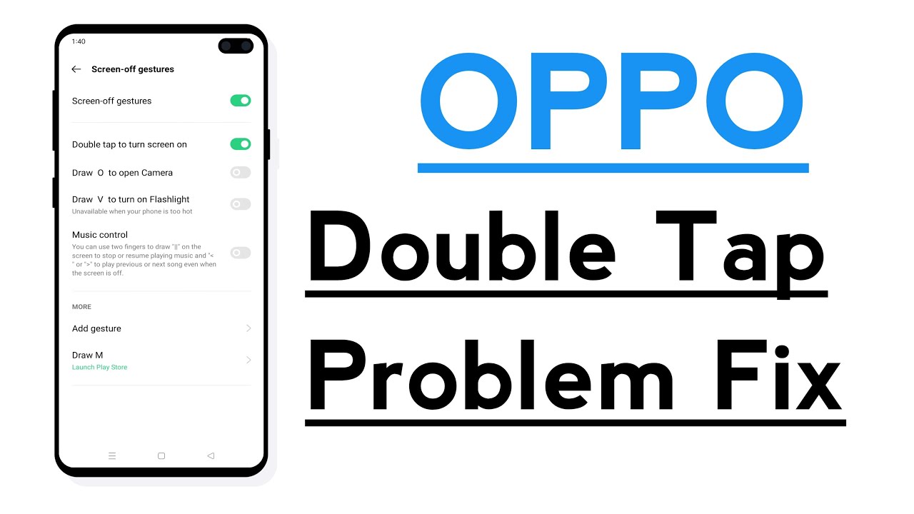 OPPO Phone Double Tap Problem Solve / Double Tap Problem Kaise Fix ...