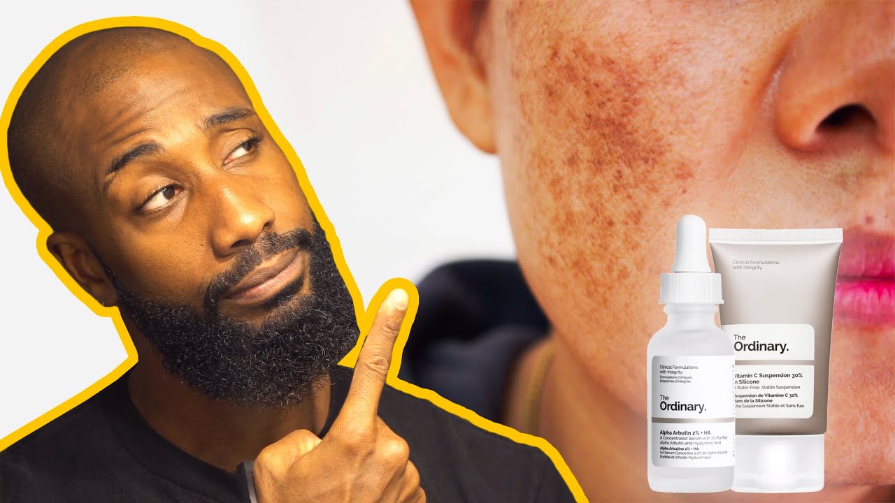 🧼 TACHES D'HYPERPIGMENTATION ( ma routine ) - YouTube