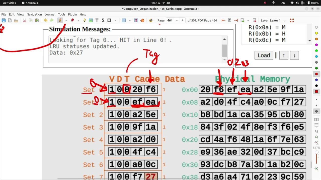 Lab 10 Direct Mapped Cache Simulation part 2/2 - YouTube