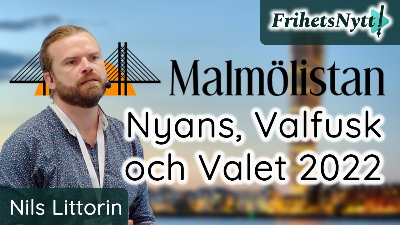 Nils Littorin om Nyans, valfusk och Valet 2022. - YouTube