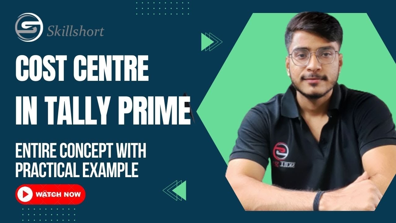 COST CENTRE IN TALLY PRIME | COST CLASS IN TALLY PRIME | WITH PRACTICAL ...