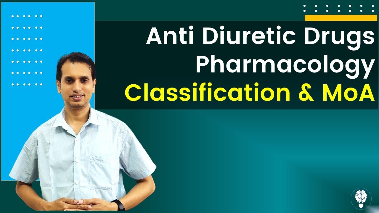 Antidiuretic Drugs Pharmacology | Vasopressin (Anti Diuretic Hormone ...