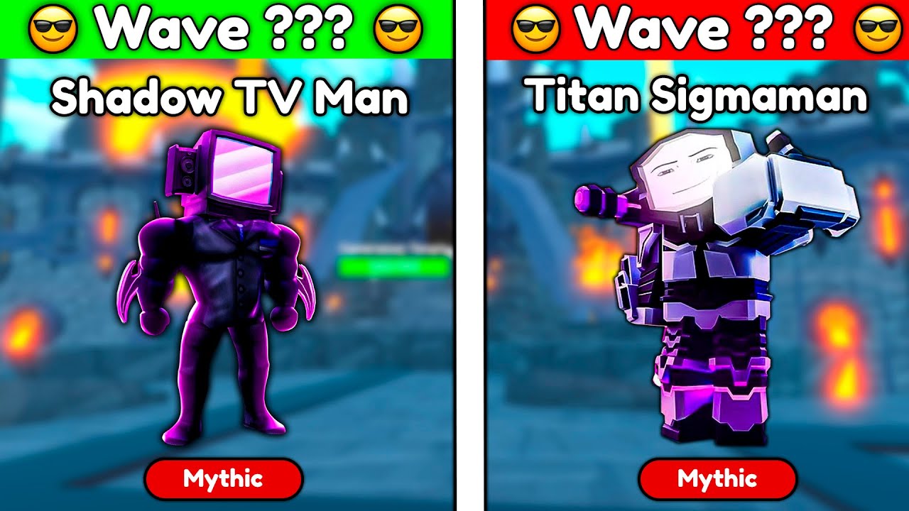 😨😱SHADOW TV MAN vs TITAN SIGMA MAN😨😱 in ENDLESS MODE 🔥 - Toilet Tower ...