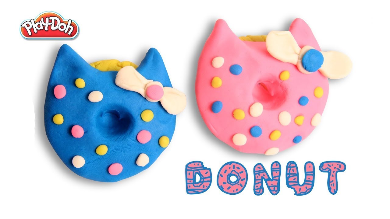 Learn How to Make Cute & Yummy Donut with Play Doh + More Fun Kids ...